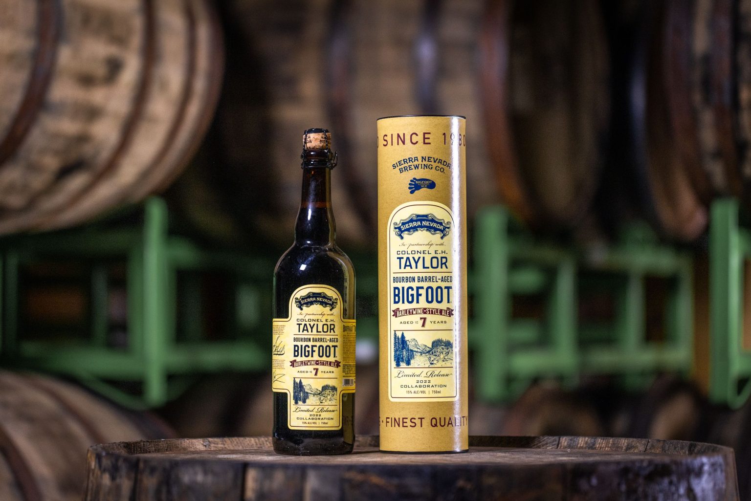 E.H. Taylor Barrel Finished “Bigfoot” Beer: Sierra Nevada’s Highest ABV ...